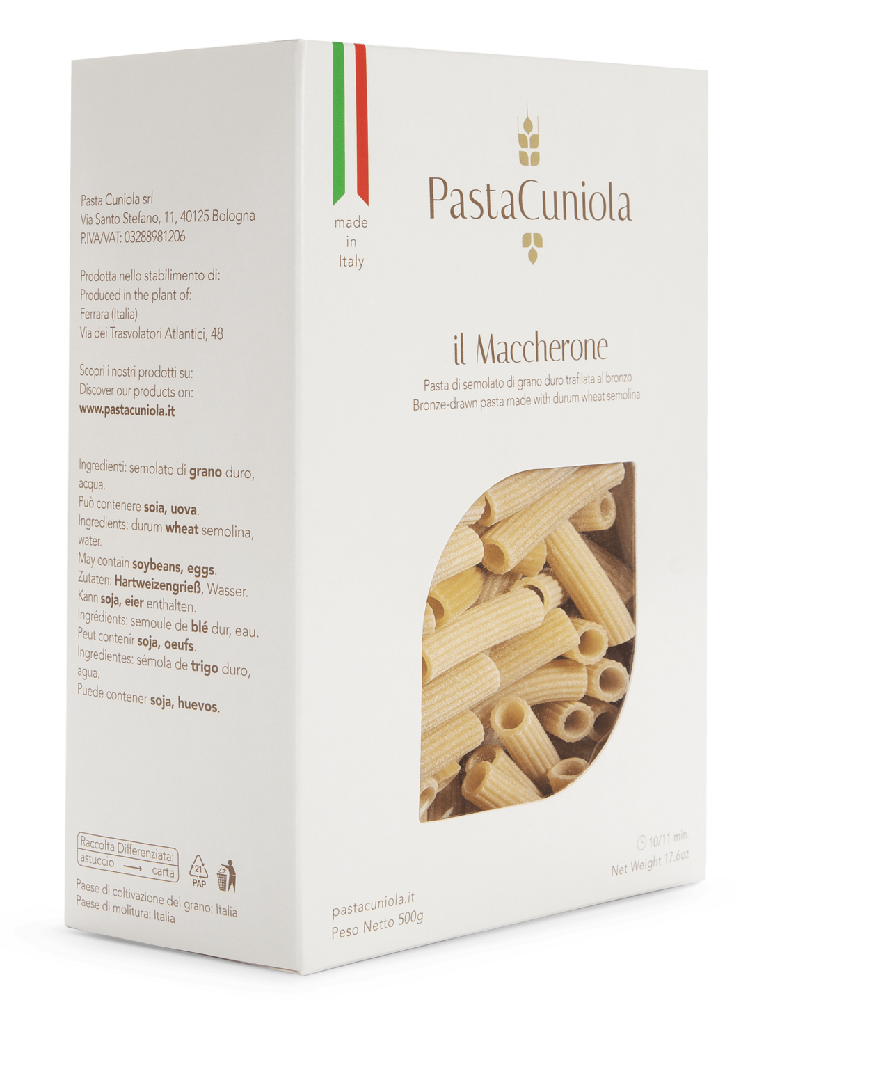 Prodotti – Pasta di Cuniola